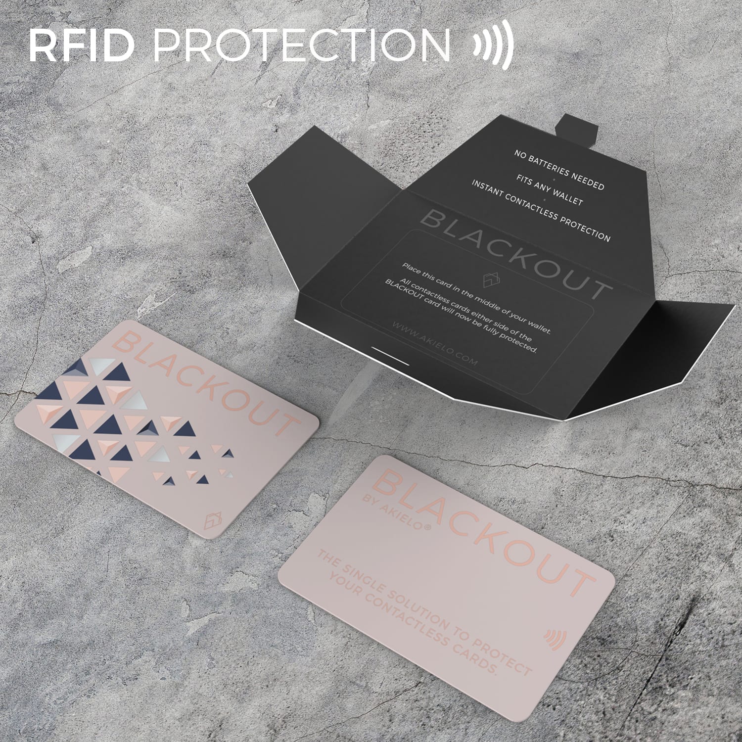 BLACKOUT Packaging - Pink | AKIELO